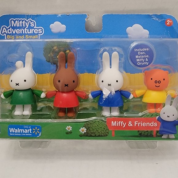 Jazwares | Toys | New Figures Miffys Adventures Big Small Dan Melanie Grunty Miffy Figures Gift ...